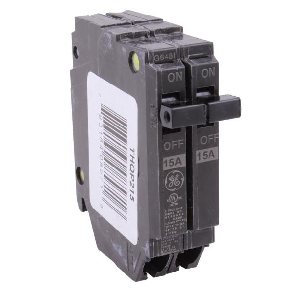 Breaker Ge Thqp215 2P 15Amp 1/2" Ul – CircuitoCinco